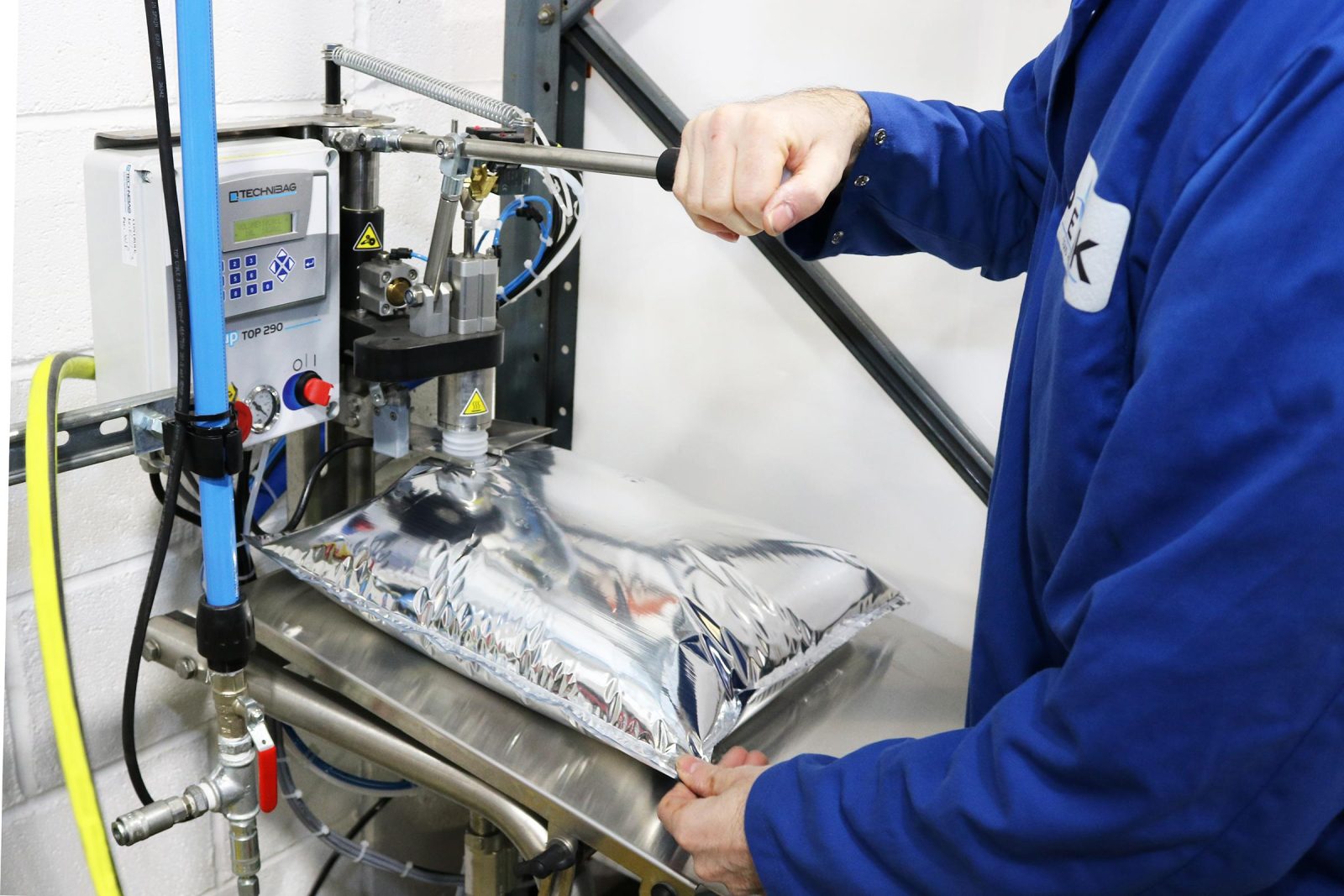 Peak Packaging UK excellence for Bag in box (BIB) liner production